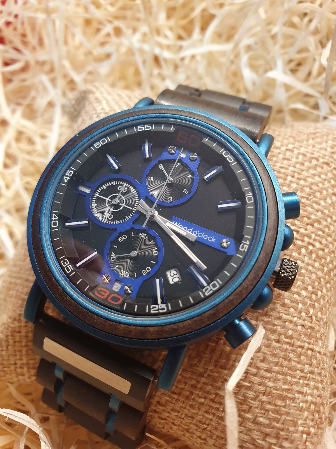 Holzuhr Berggipfel von Wood o'clock im Test - freitest.de